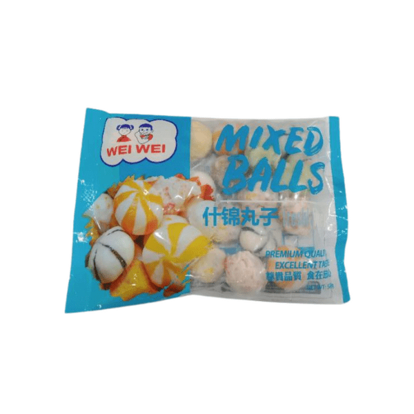 Wei wei Mixed Balls 500g | Buy Hotpot Online - Rare Food Shop